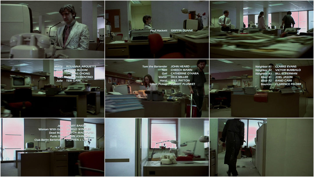After Hours 1985 — Art Of The Title